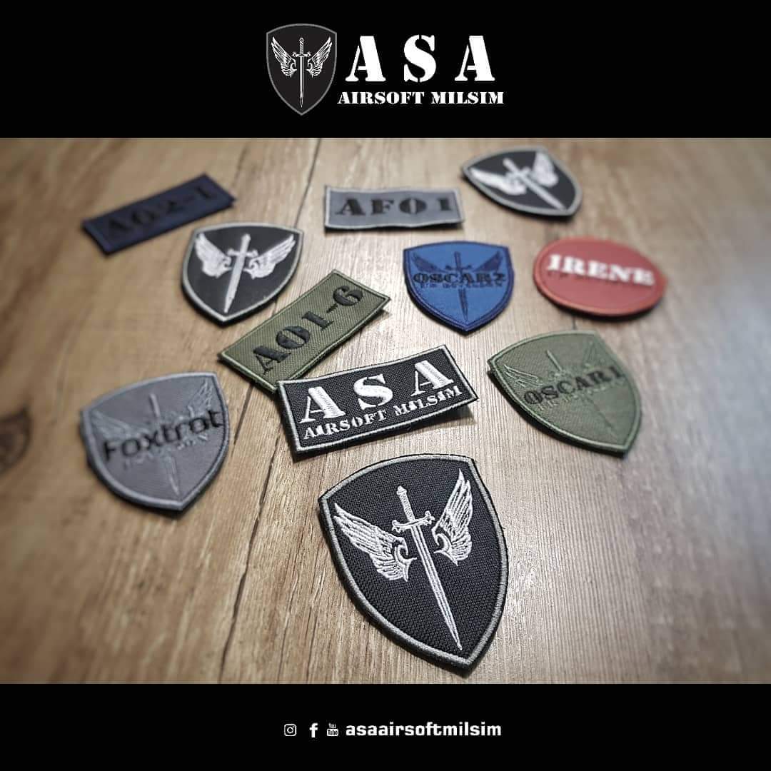 ATUALIZAÇÃO HIERÁRQUICA E NOVOS PATCHES | ASA – Airsoft Milsim
